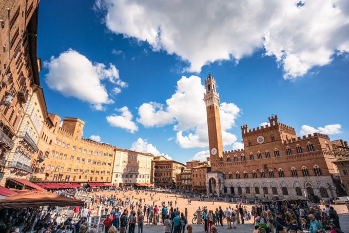 On the Cover: Spend Time in an Italian Piazza - La Gazzetta Italiana