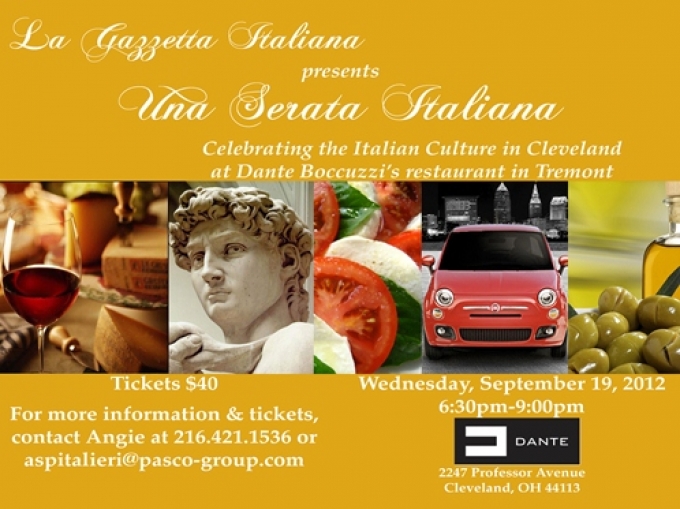 Una Serata Italiana - La Gazzetta Italiana